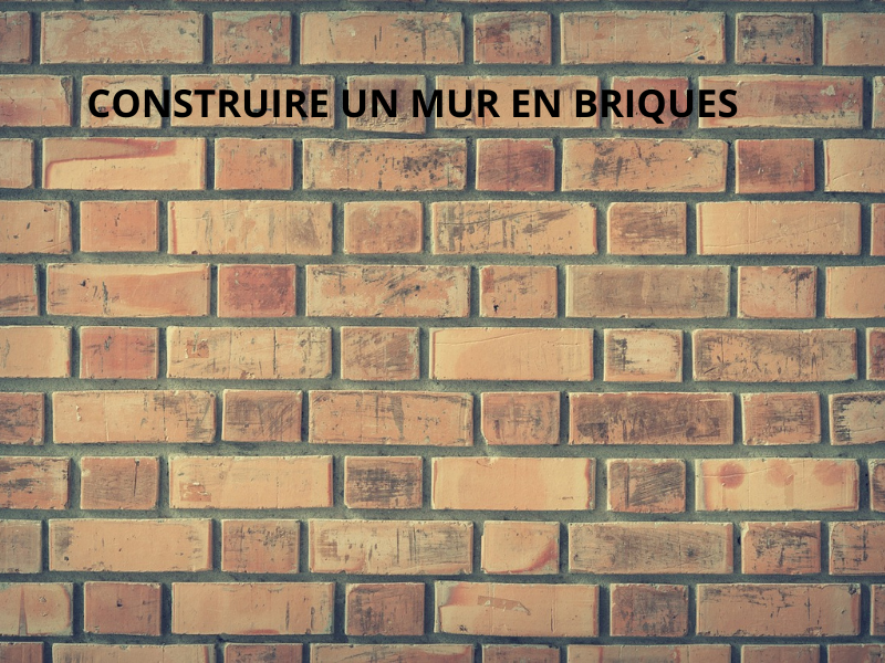Comment Construire Un Mur En Briques Qui Résiste Aux Intempéries ...