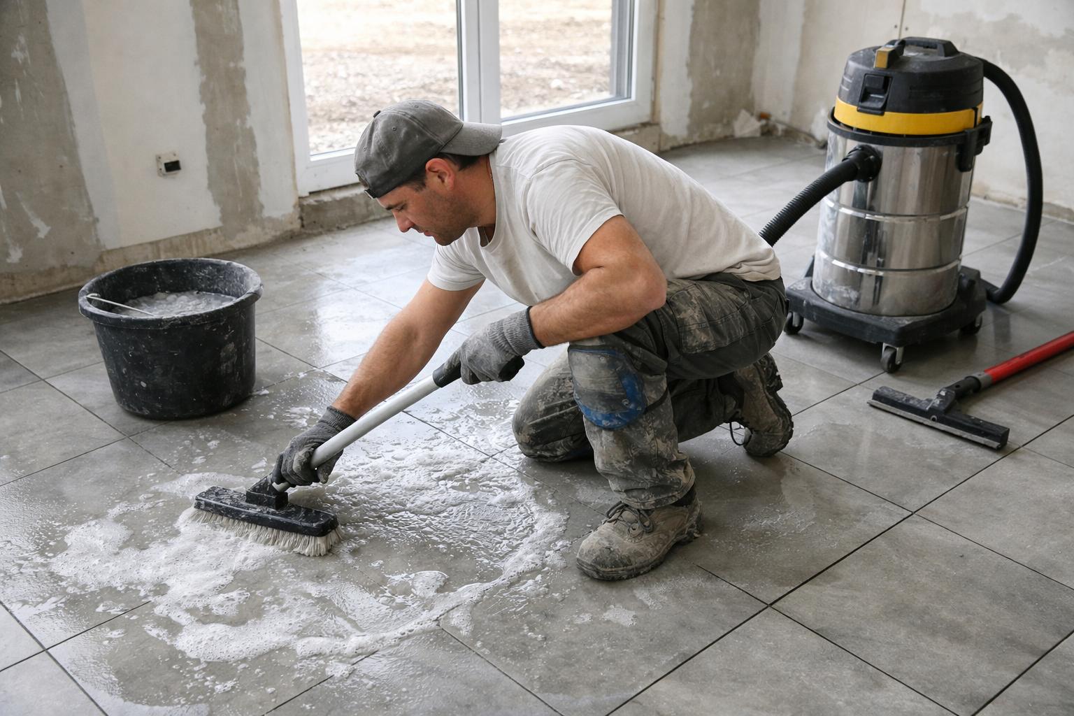 Décapage De Fin De Chantier : Retirer La Laitance De Ciment Sans Acide ...